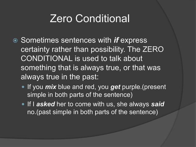 Conditionals | PPTX