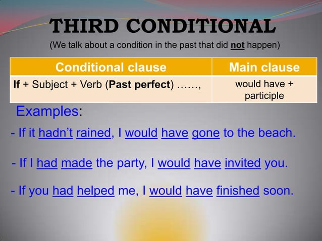 Conditionals | PPT