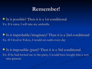 Conditionals | PPT
