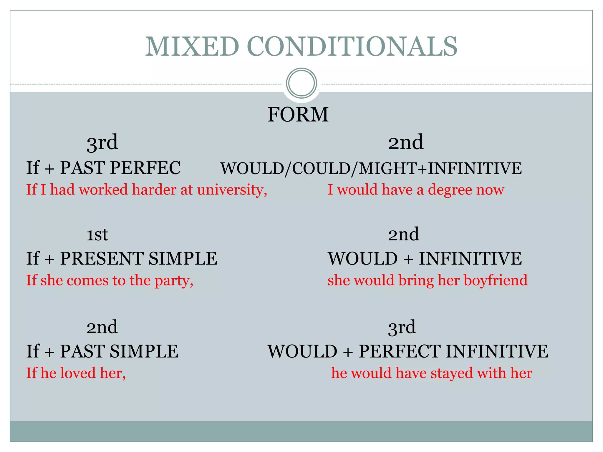 Conditionals | PPTX