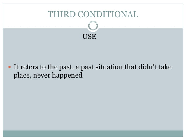 Conditionals | PPTX
