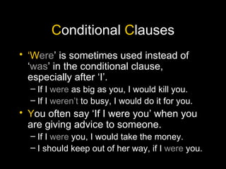 Conditionals | PPT
