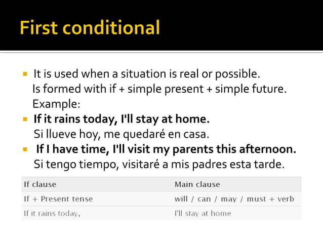 Conditionals | PPT