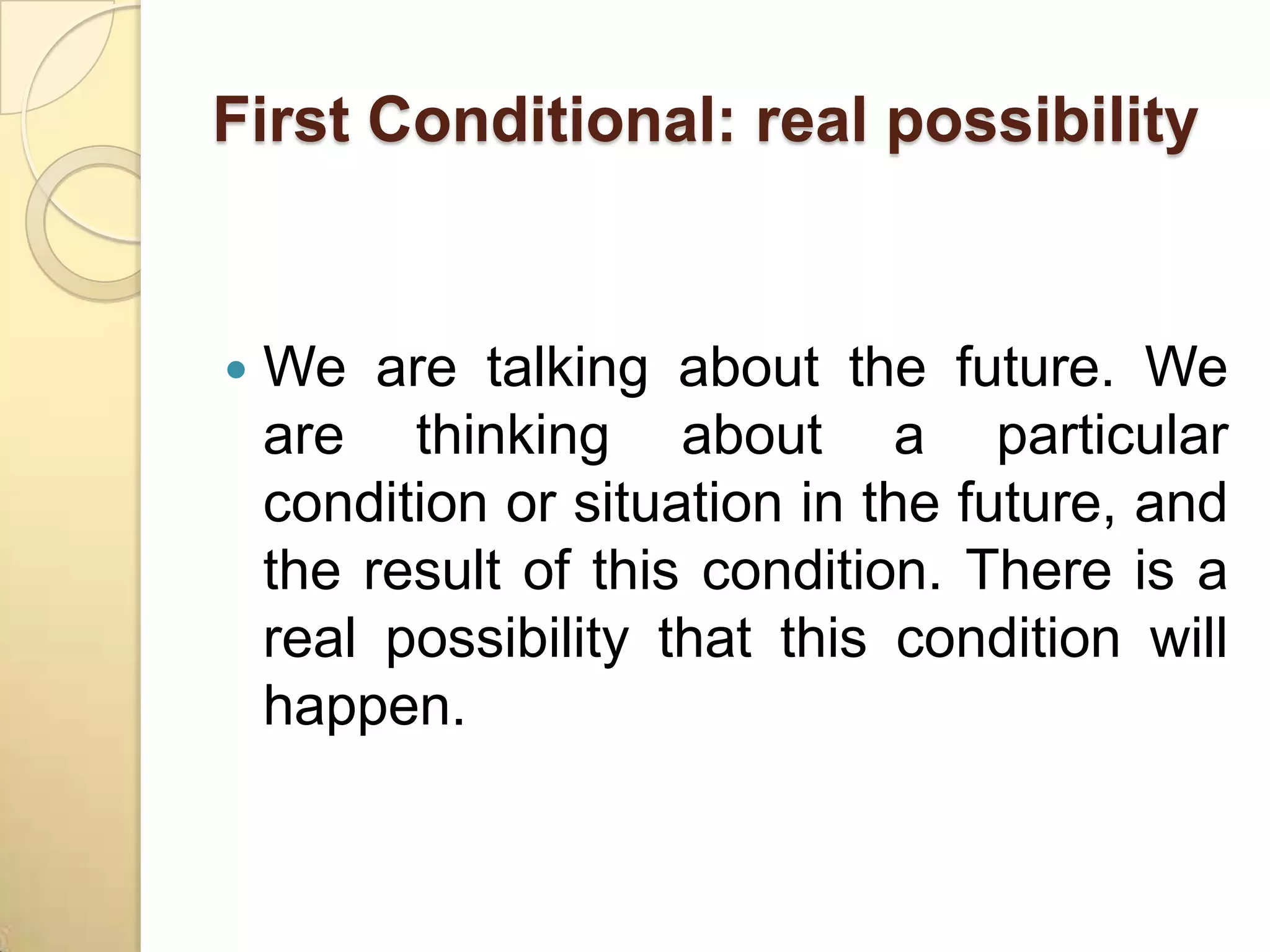 Conditionals | PPTX