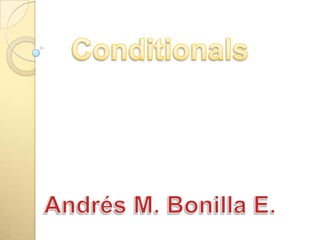 Conditionals | PPTX