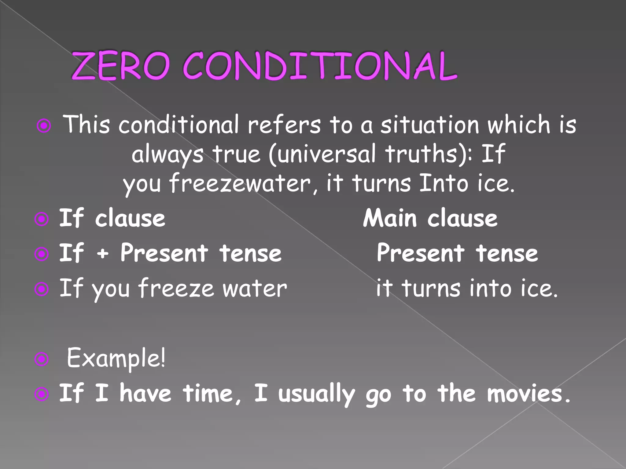 Conditionals | PPTX