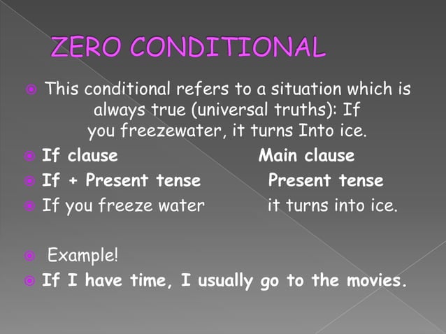 Conditionals | PPTX