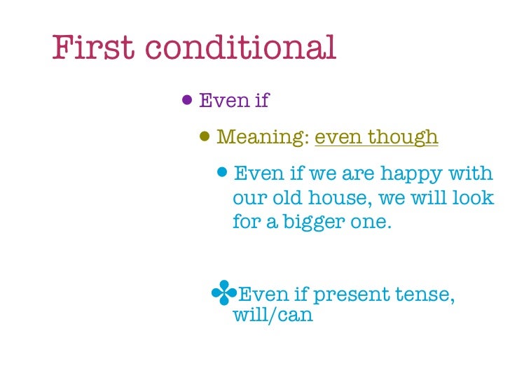 Conditionals