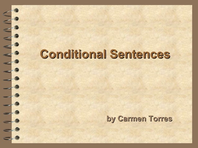 Conditional Clauses | PPT