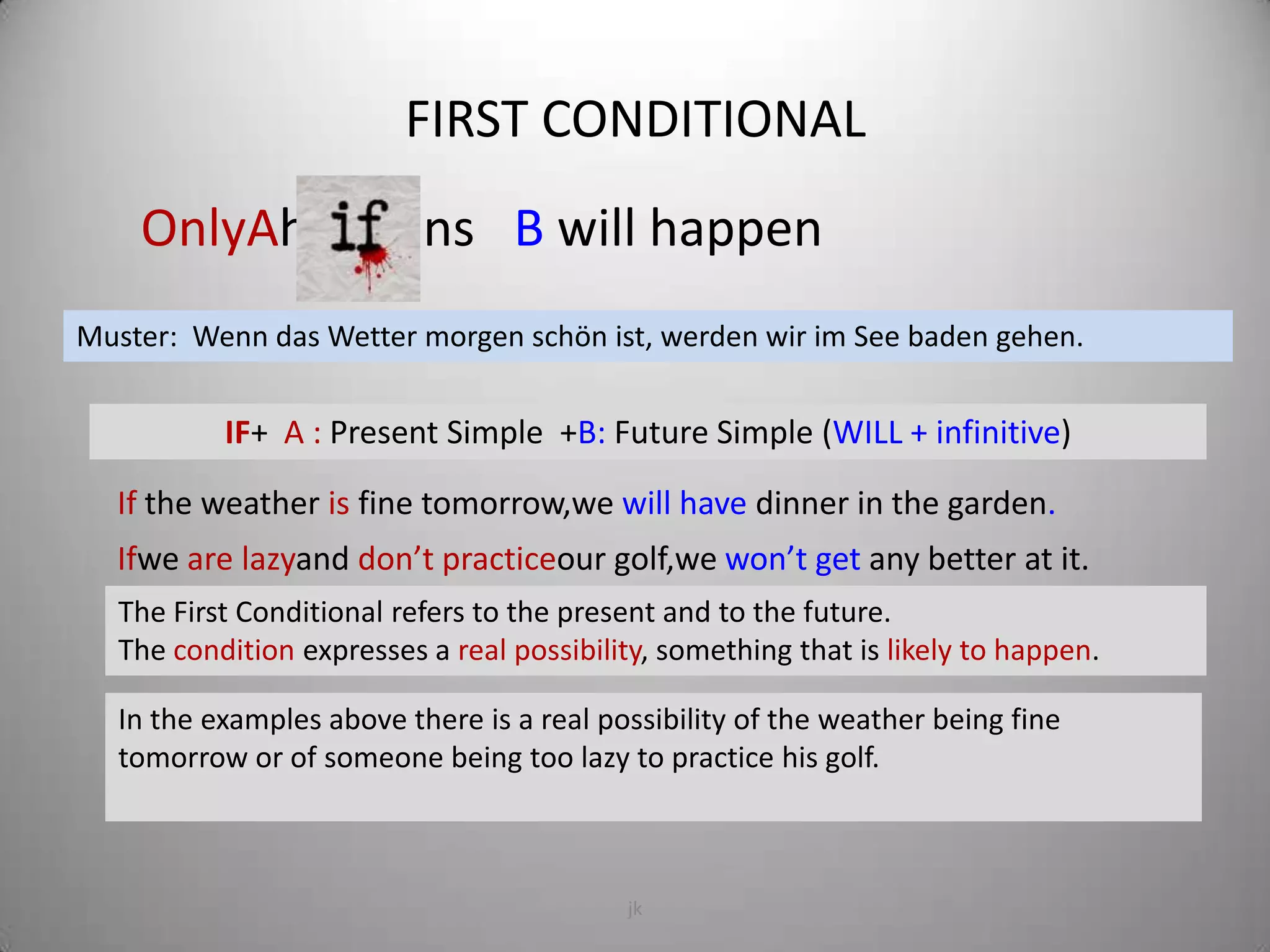 Conditionals | PPTX