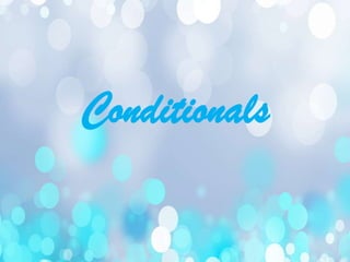 Conditionals | PPTX | Programming Languages | Computing