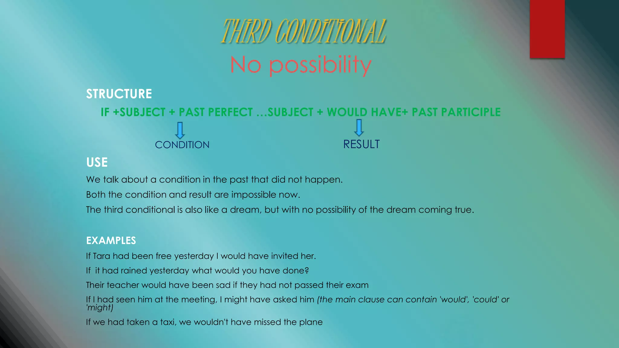 Conditionals | PPTX