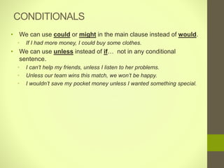 Conditionals | PPTX | Food & Drink