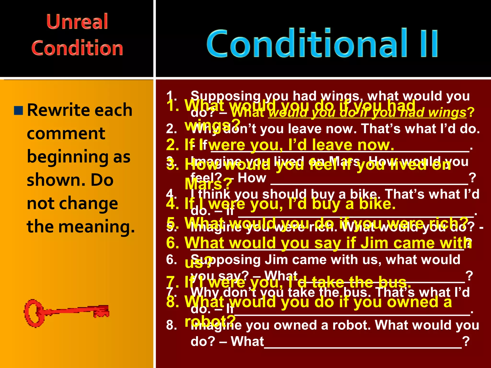Conditionals | PPT