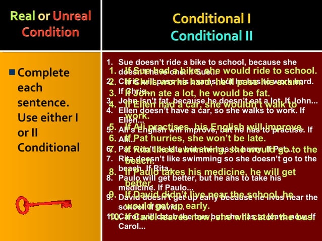 Conditionals | PPT