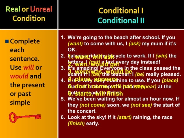 Conditionals | PPT