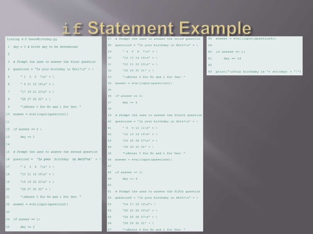 Decision Structures | PPT