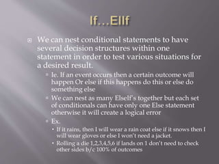 Decision Structures | PPT