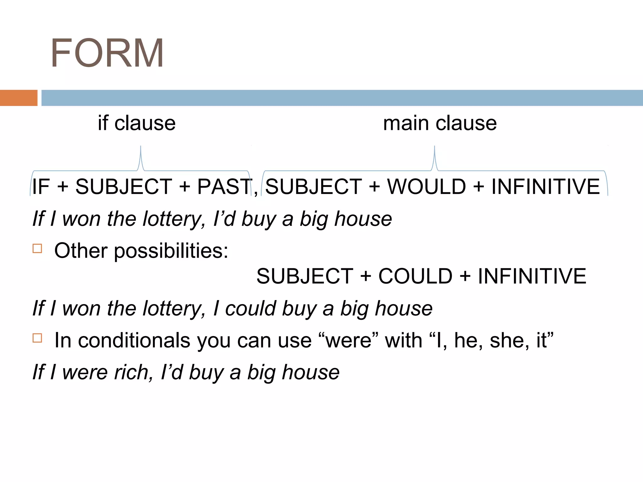 Conditionals in english | PPT