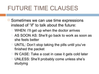 Conditionals in english | PPT