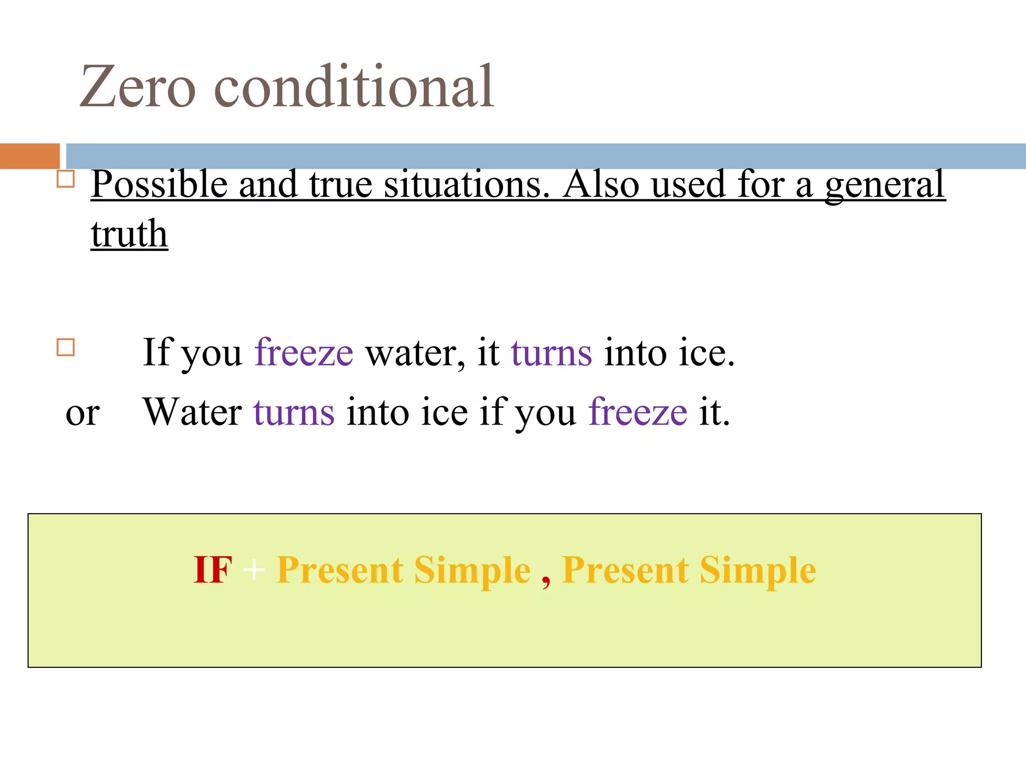 Conditionals | PPT