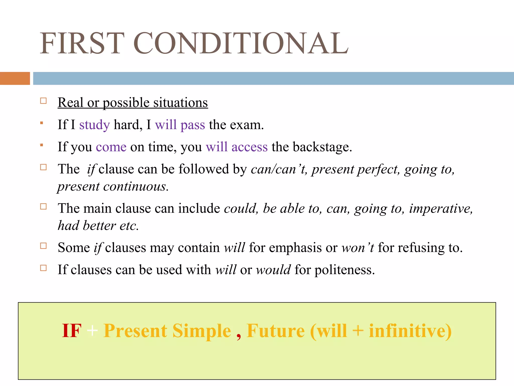 Conditionals | PPT