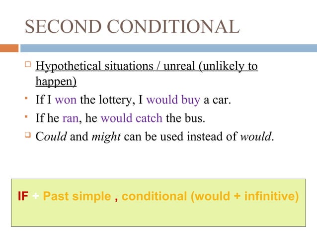 Conditionals | PPT
