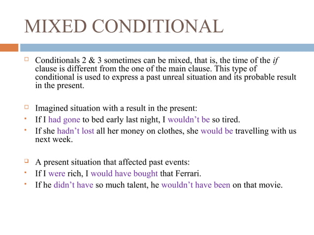 Conditionals | PPT