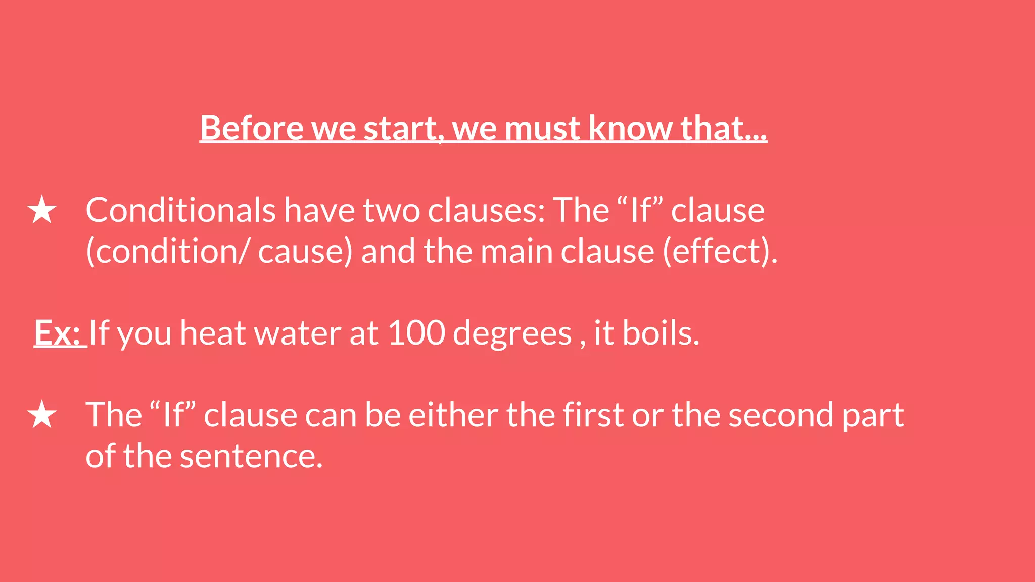 Conditionals | PPT
