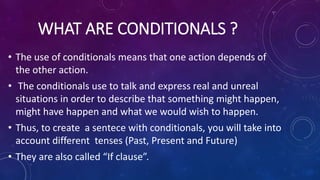 Conditionals | PPTX