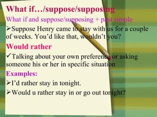 Conditionals | PPT