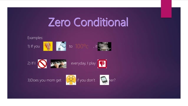 Conditionals forms | PPT | Free Download