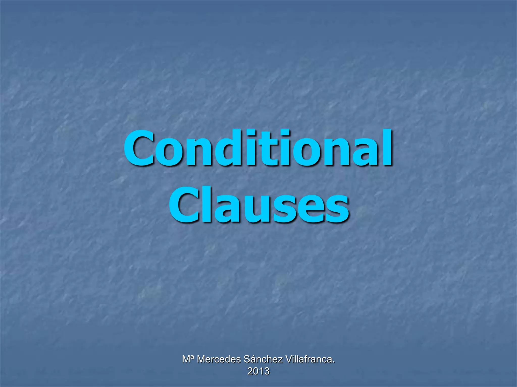 Conditionals | PPT