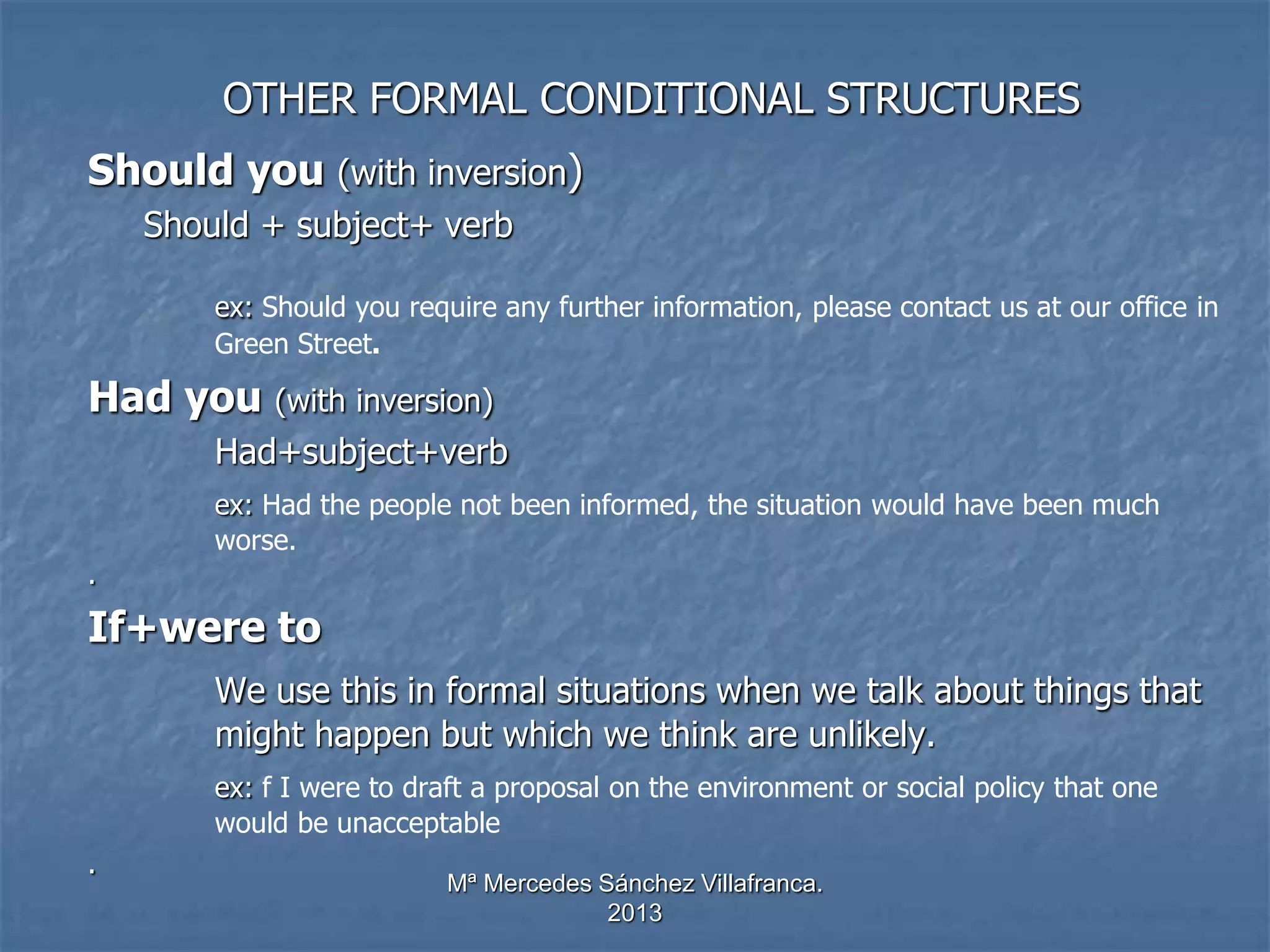Conditionals | PPT