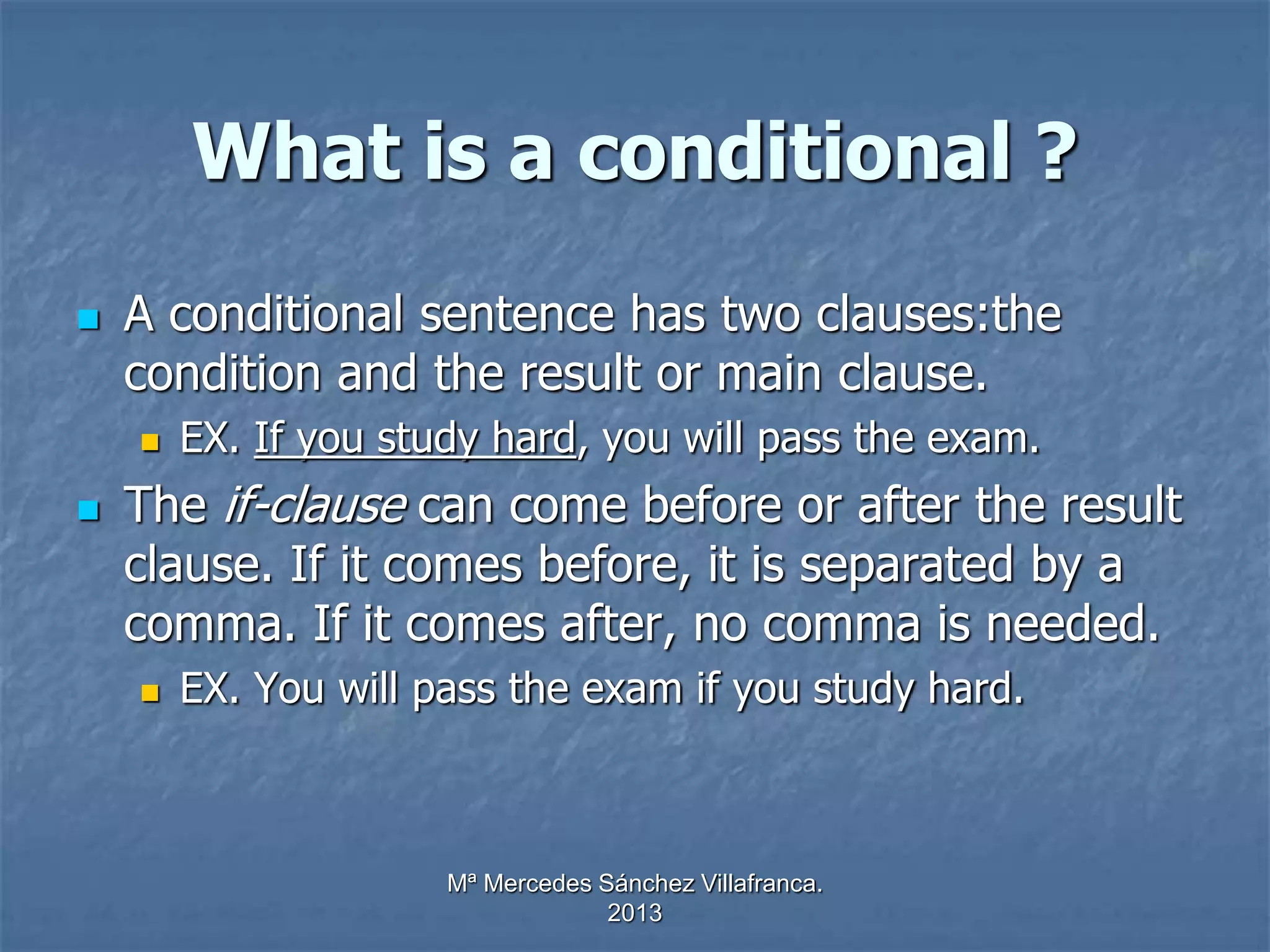 Conditionals | PPT