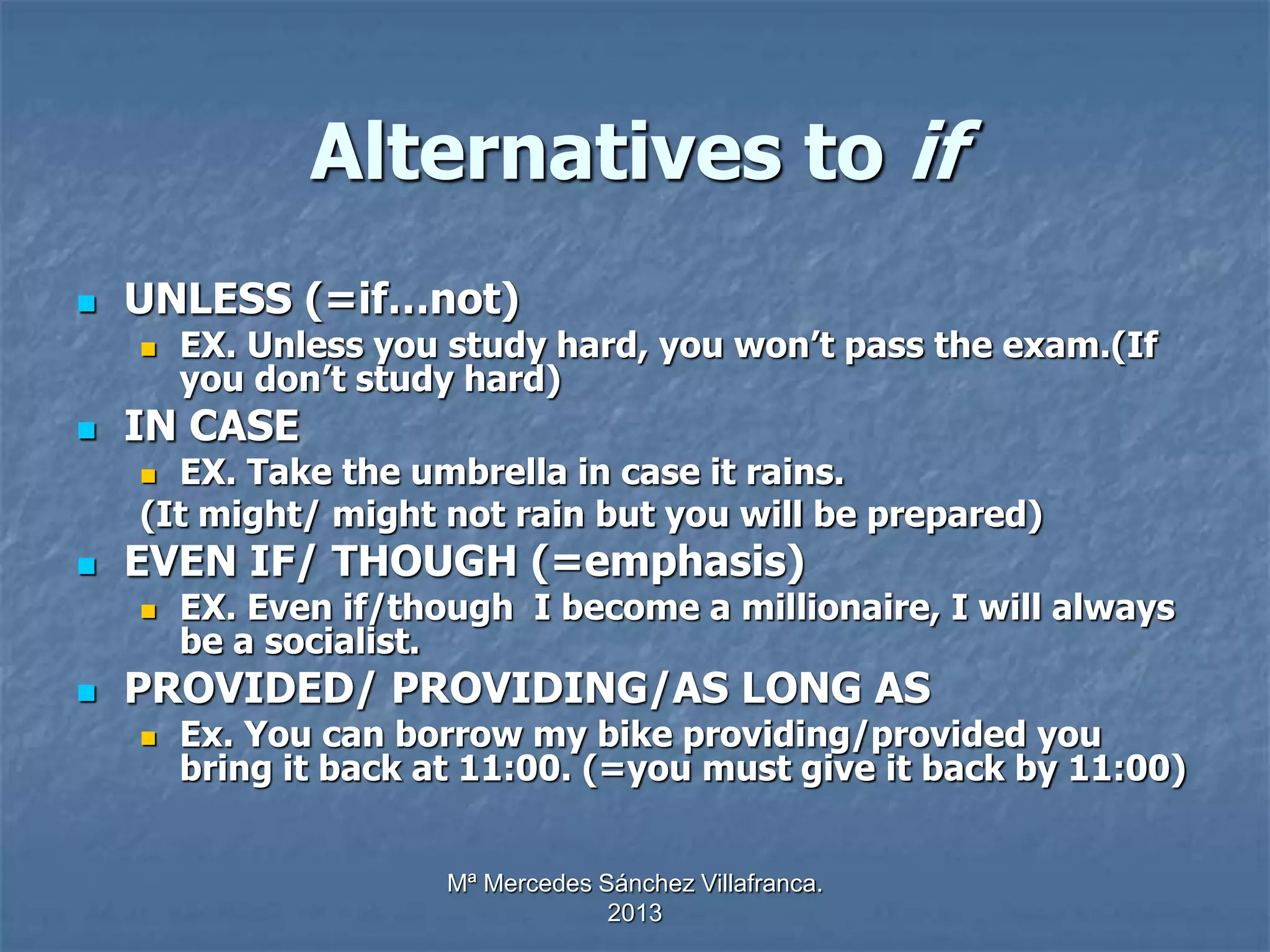 Conditionals | PPT