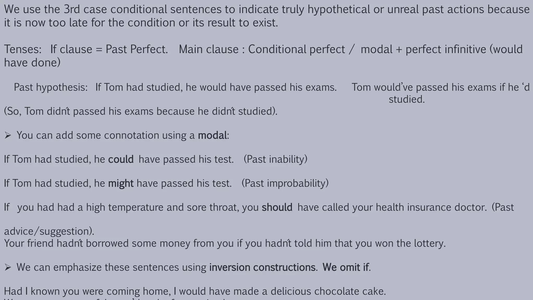 Conditionals | PPTX | Medical Health