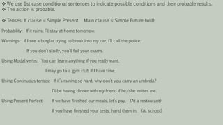 Conditionals | PPTX | Medical Health