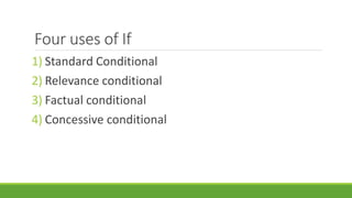 Conditionals | PPT