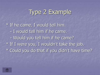Conditionals | PPT
