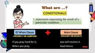 different types of conditionals in .pptx