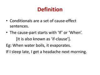 Conditionals | PDF