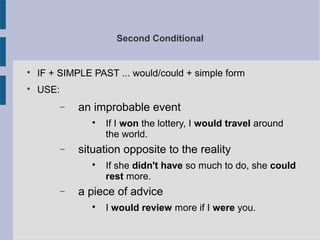 Conditionals four types and mixed | PPT