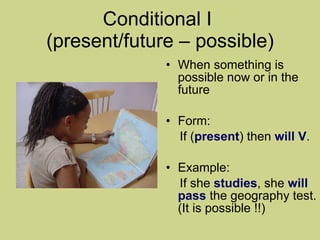 Conditionals I Iii Green95 02 | PPT | Desserts and Baking | Food & Drink