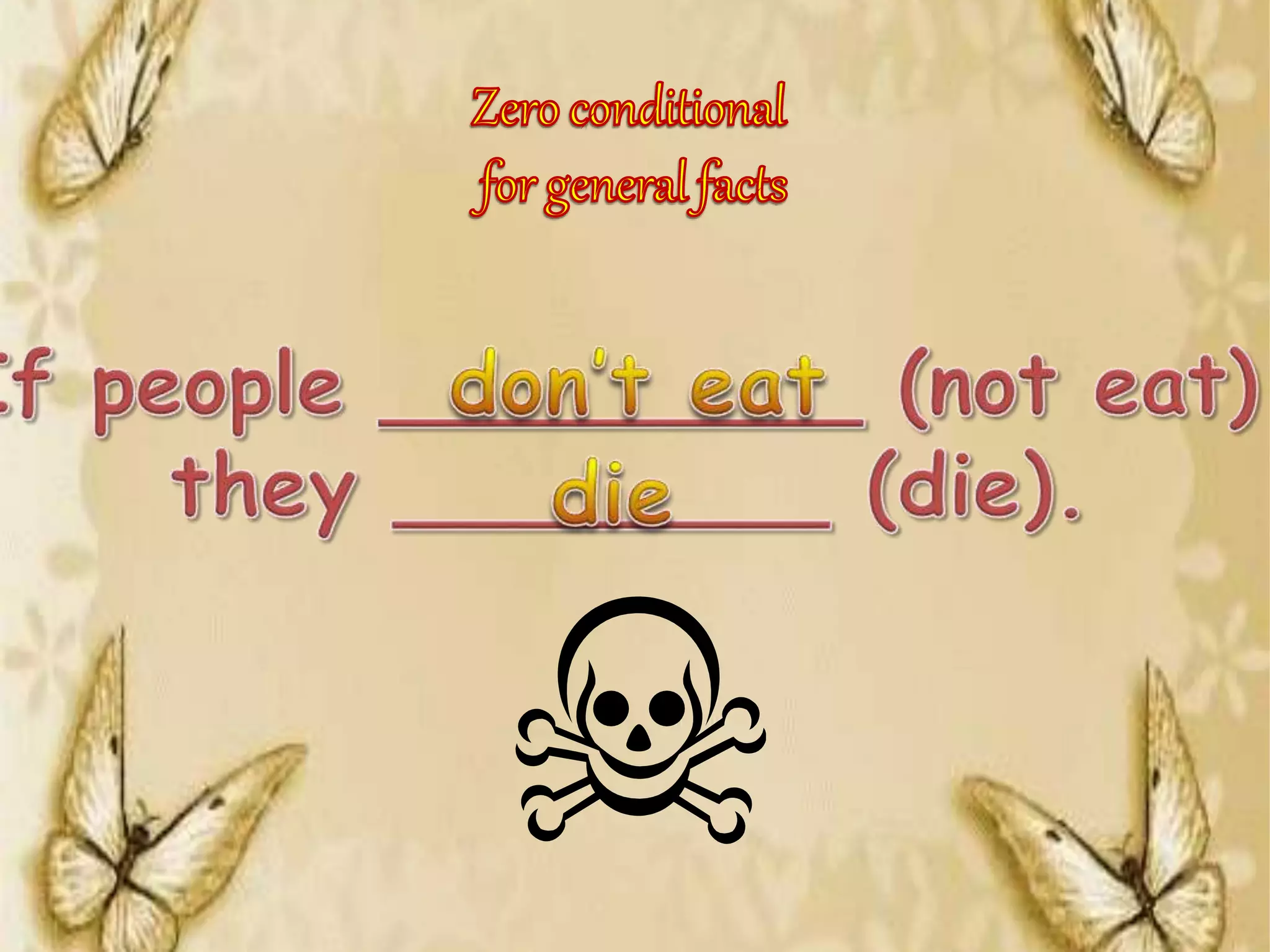 Conditionals zero-fun-activities-games-grammar-drills | PPTX