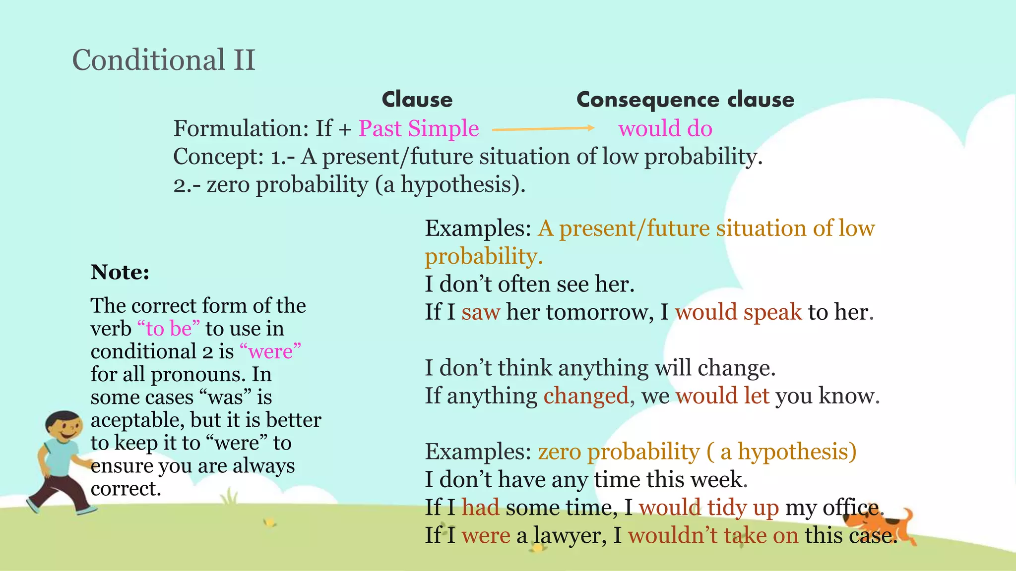 Conditionals 0,1,2,3 | PPTX