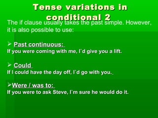 Conditionals1 | PPT | Law