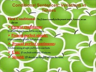Conditionals tense | PPT