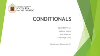 EFL Project - Conditionals | PPT