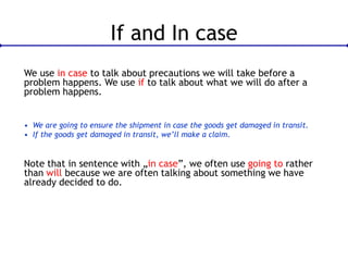 Expressing Conditions in English | PPT